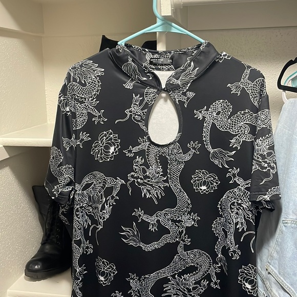 Shien Curve | Dresses | Shien Curve Asian Style Mini Dress | Poshmark